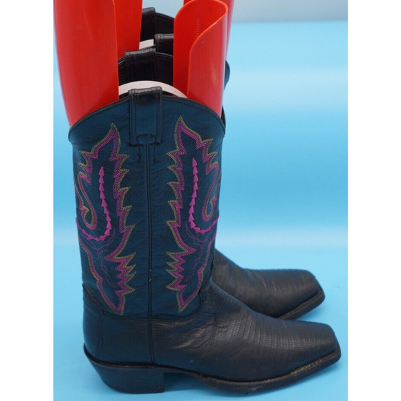 Justin Boots | Shoes | Justin Lizard Cowboy Western Boots Leather ...